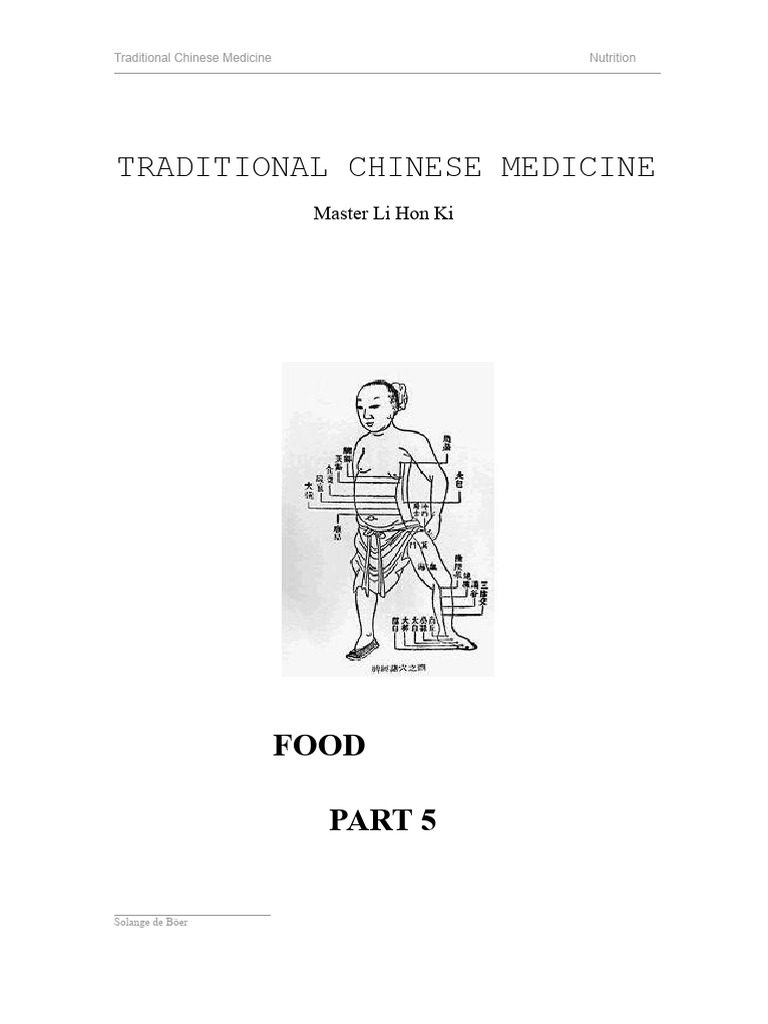 Chinese Medicine - Master Li Hon Ki | PDF | Cancer | Chinese Cuisine