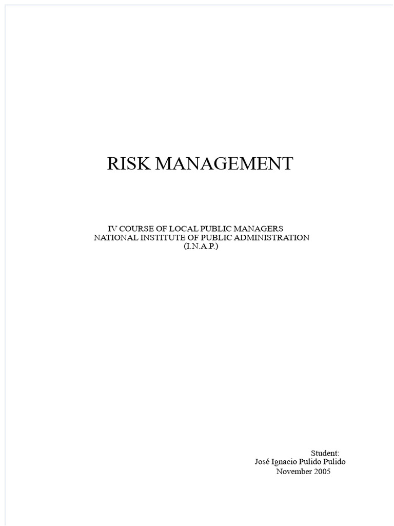 Example Mosler Method and Mixed Quantitative Method PDF | PDF | Risk ...