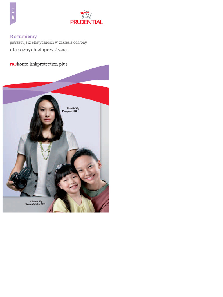 PRUlink Ochrona Plus Konto Ebrochure Angielski | PDF