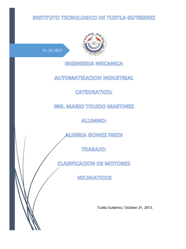 Selection of Pneumatic Motors | PDF | Engines | Electric Motor