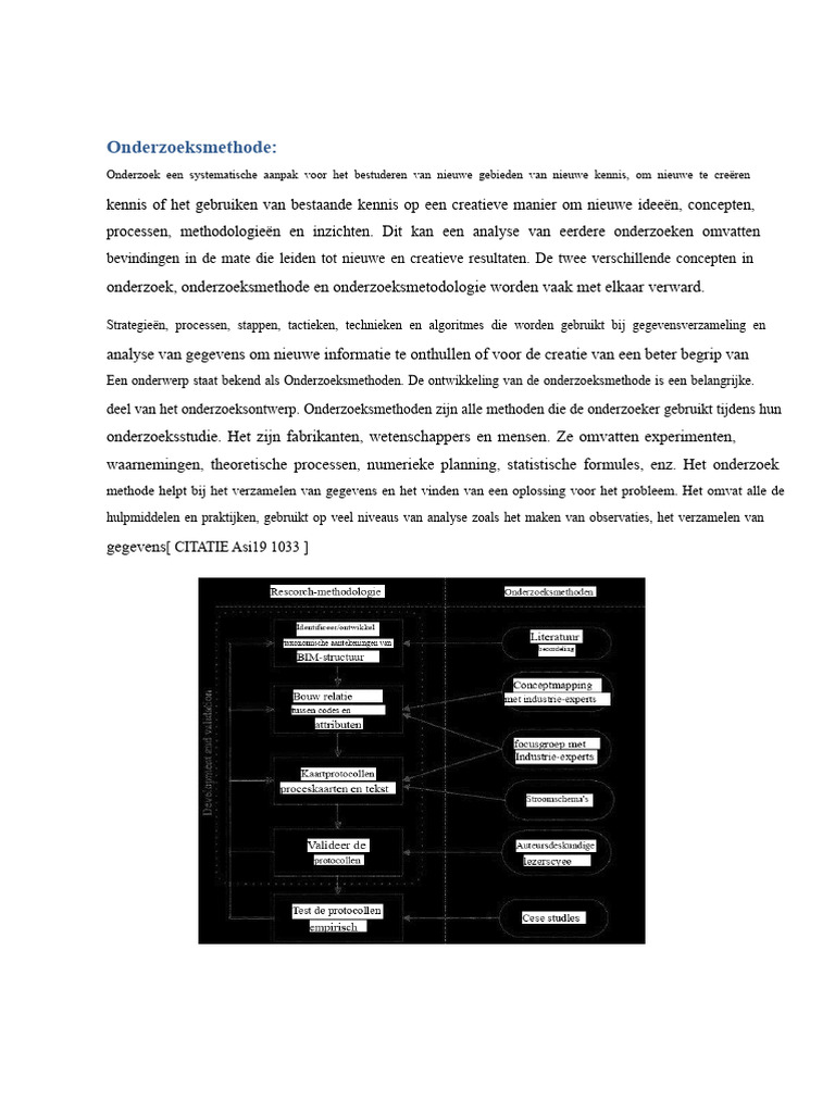 Onderzoeksmethode en Onderzoeksmetodologie | PDF
