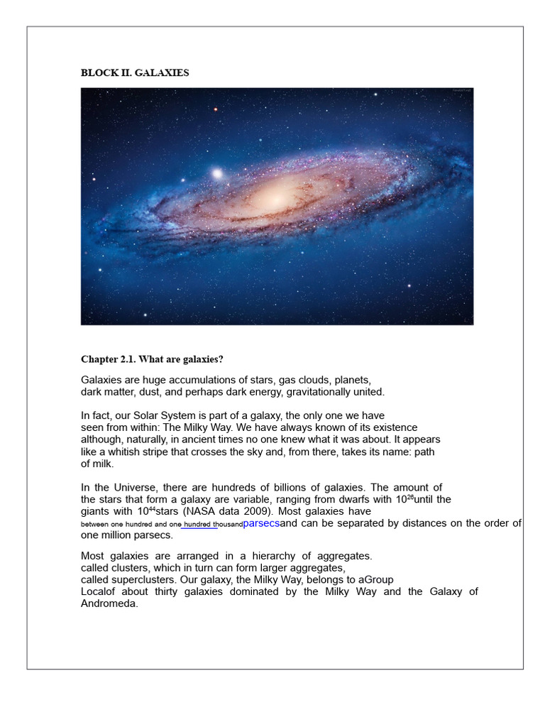 Block Ii | PDF | Solar System | Galaxy