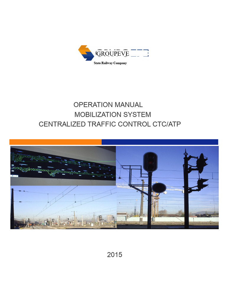 CTC/ATP Mobilization System Manual | PDF | Traffic | Transport ...