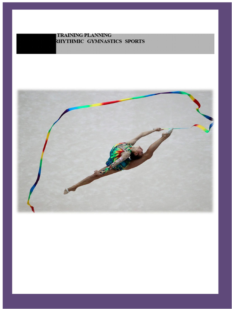 Planning of Rhythmic Gymnastics Activity | PDF | Gymnastics ...