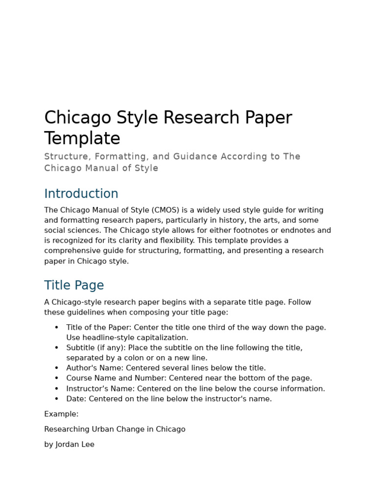Chicago Style Rules | PDF | Citation | Note (Typography)