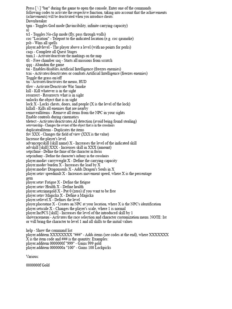 Skyrim | PDF