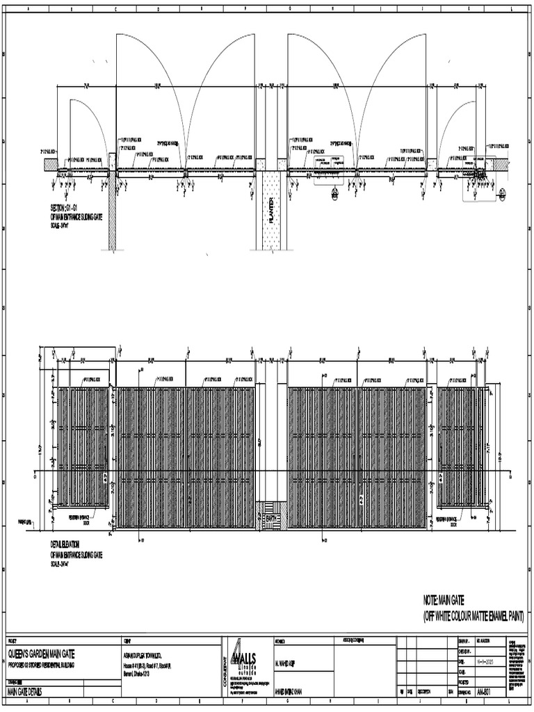 Ad Main Gate Detail | PDF