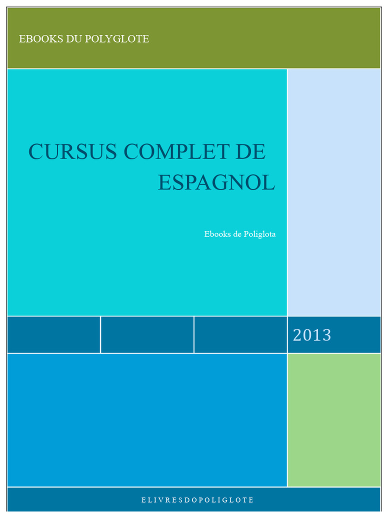 Cours de base en espagnol | PDF | Verbe | Persan
