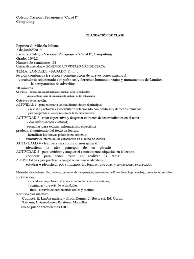 LP CNP | PDF | Londres