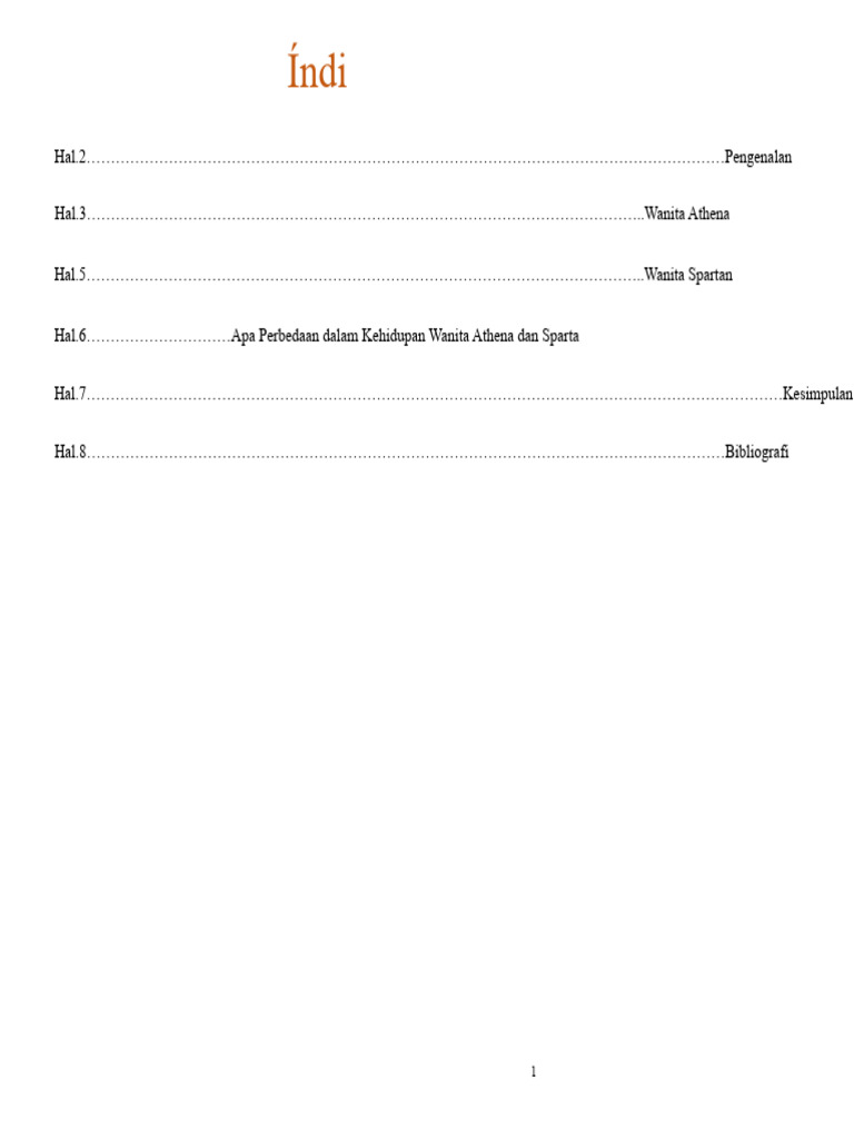 Perempuan Di Yunani Kuno | PDF