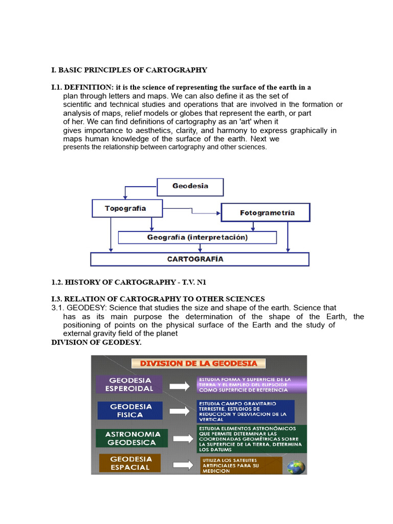 Basic Principles of Cartography | PDF | Topography | Map