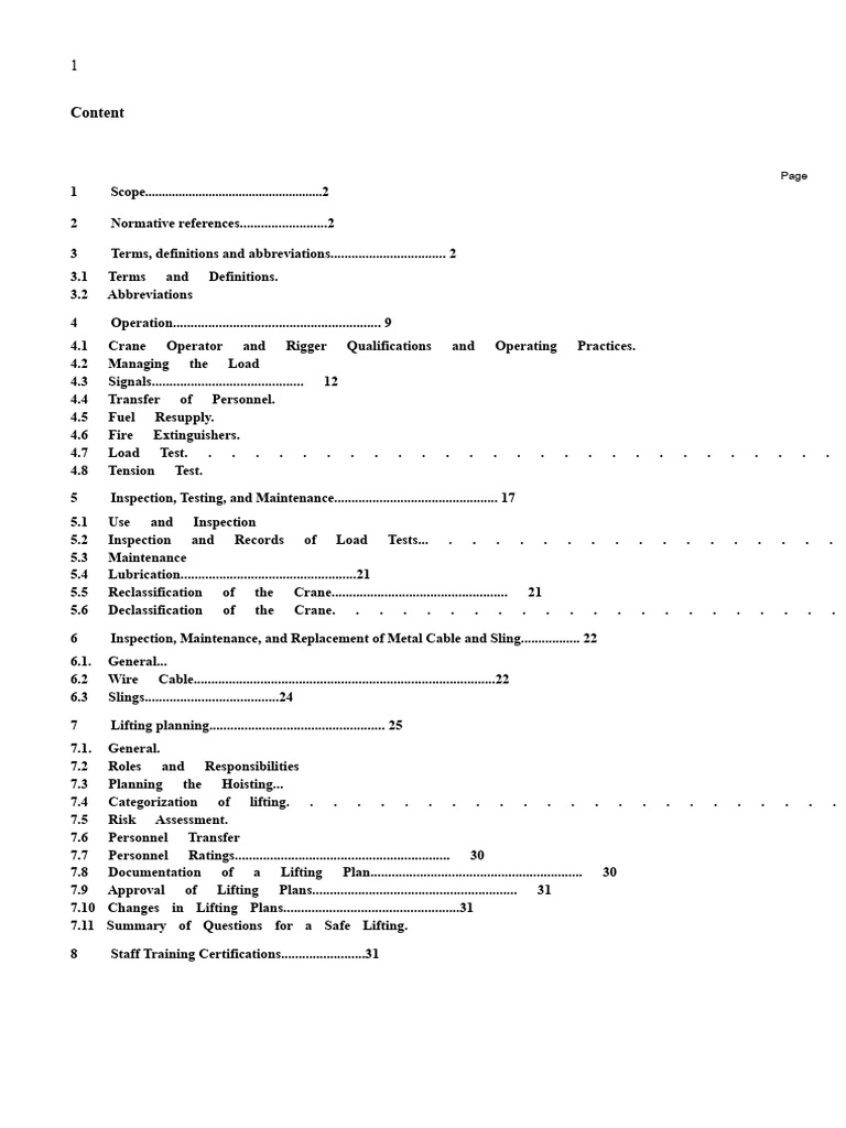 Api RP 2D (English) | PDF | Crane (Machine) | Mechanical Engineering