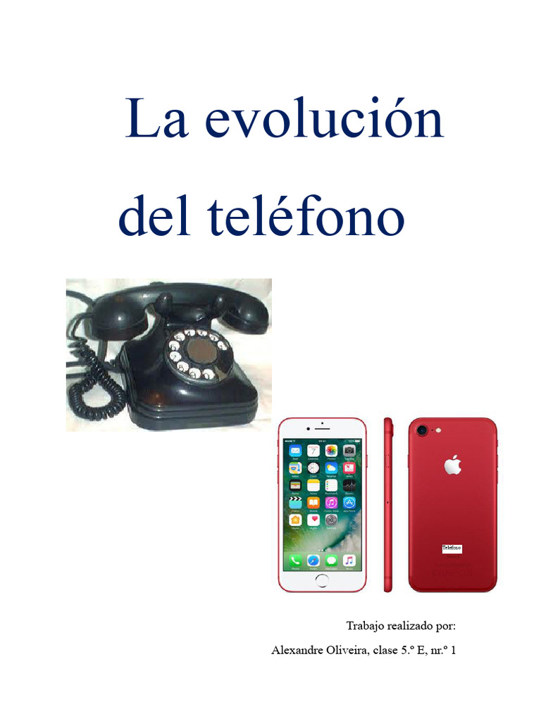 Evolución del Teléfono: Historia y Avances | PDF | Teléfono ...
