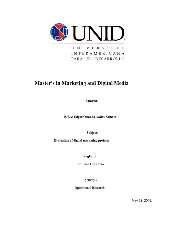 Activity 2 Operations Research | PDF | Operations Research | Linear Programming