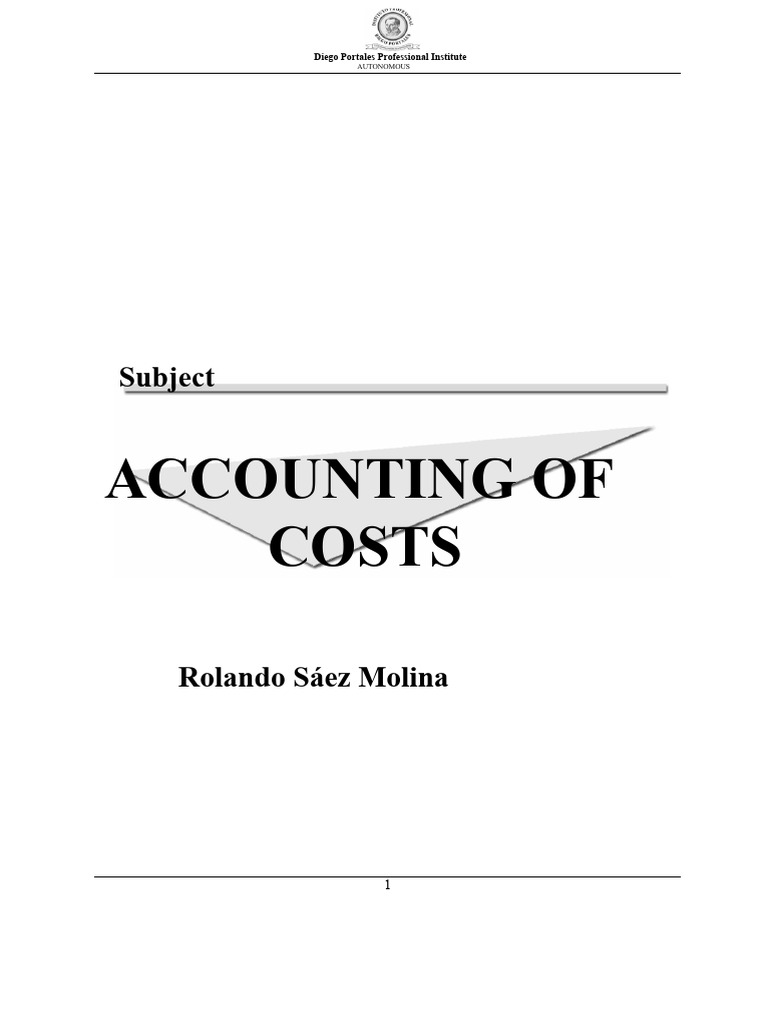Cost Accounting | PDF | Cost Accounting | Inventory