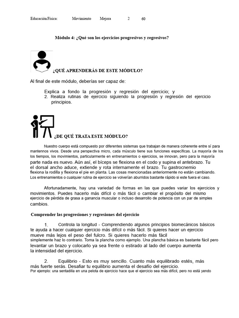 GPE2 Módulo4 | PDF | Entrenamiento de fuerza