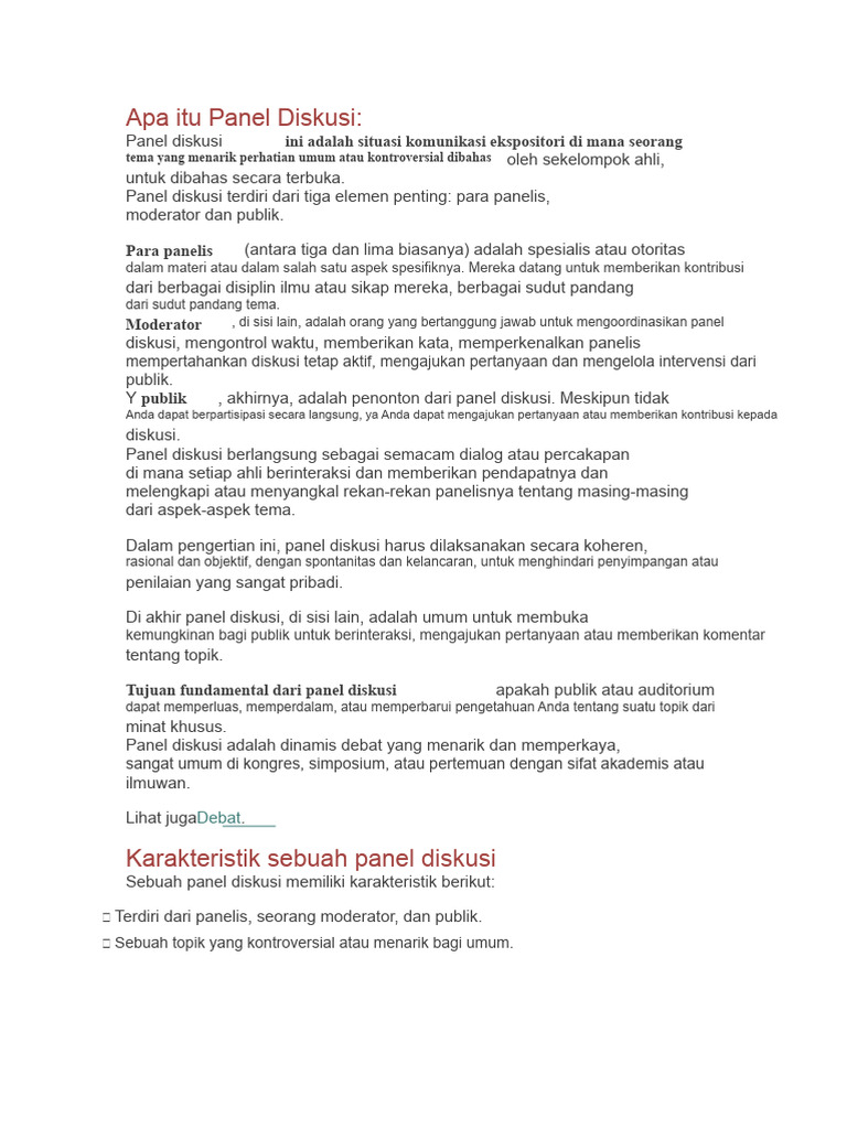 Apa Itu Panel Dialog | PDF