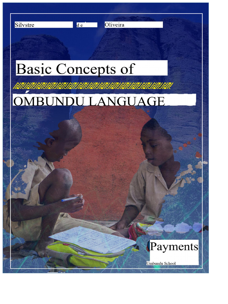 Learn Umbundu Language Online | PDF | Plural | Consonant