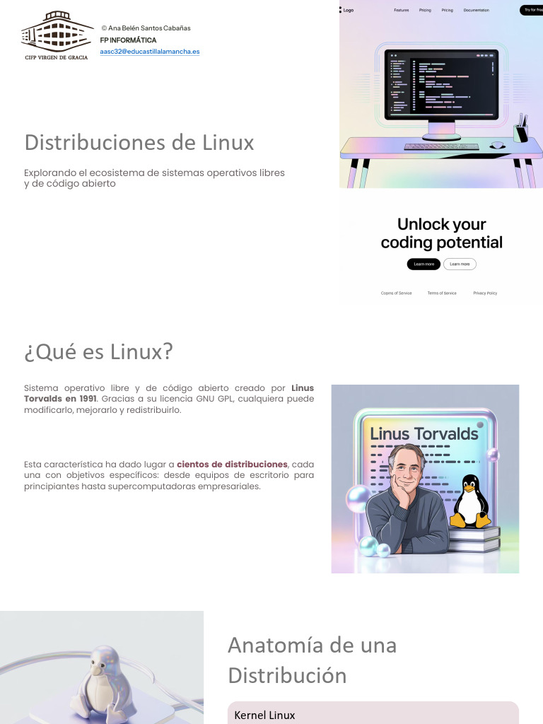 04 Distribuciones Linux | PDF | Distribución de Linux | Desarrollo de ...