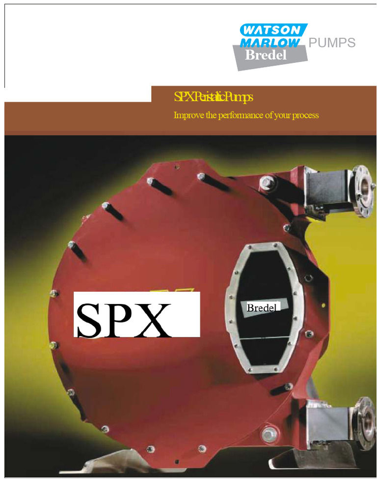 Catalog - Watson Marlow Bredel - Peristaltic Pump | PDF | Pump | Materials