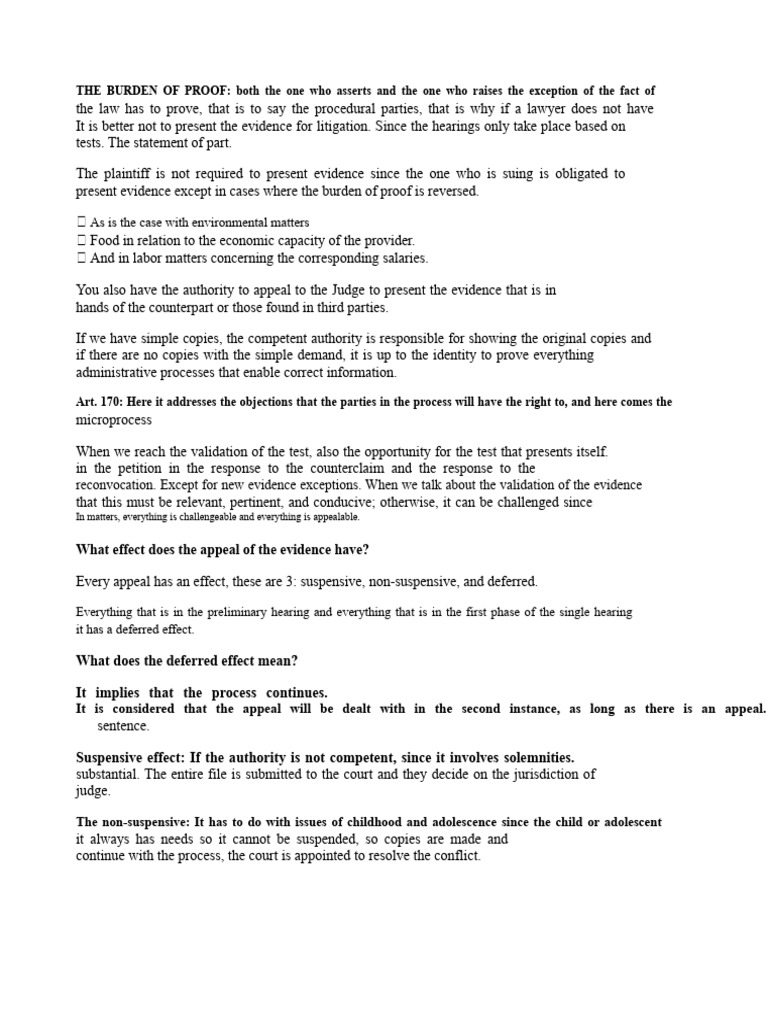 Understanding Burden of Proof in Law | PDF | Evidence (Law) | Lawsuit