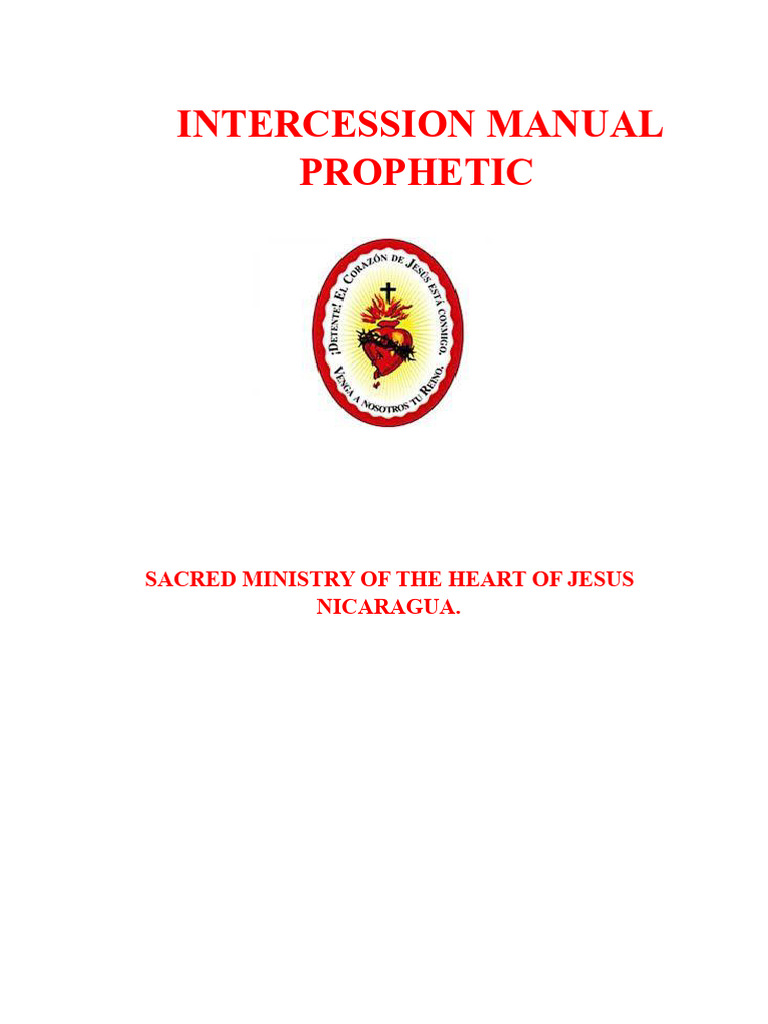 Prophetic Intercession Manual PDF | PDF | Intercession | Prayer