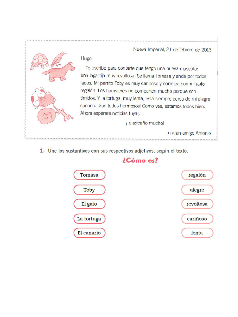 Write The Correct Word | PDF