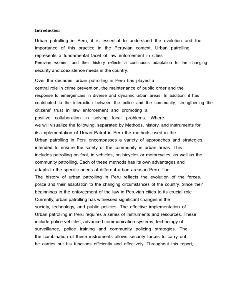 Urban Patrol | PDF | Punishments | Crimes