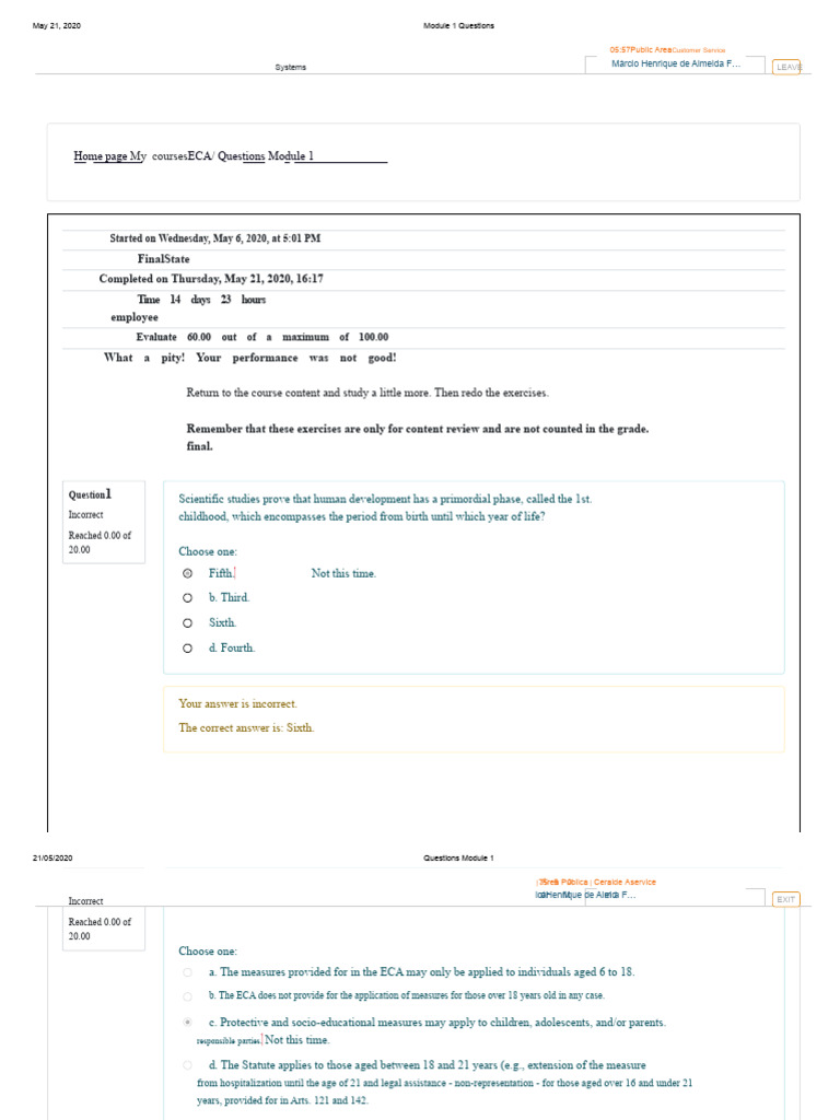 Module 1 Questions | PDF | Adolescence | Identity (Social Science)