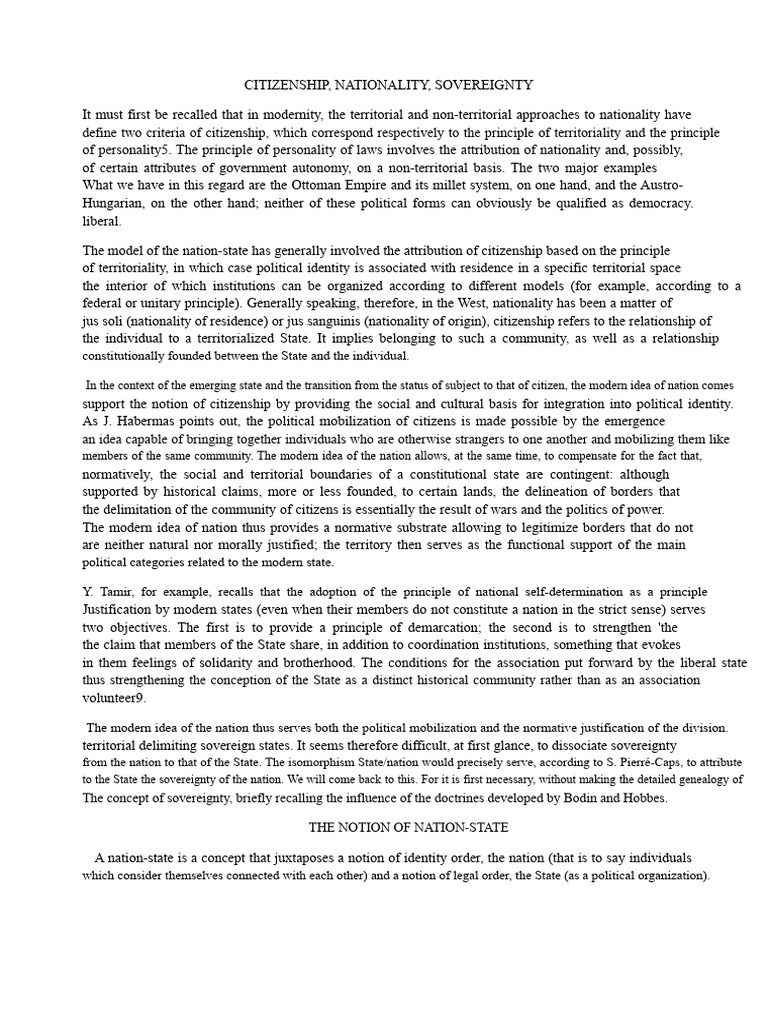 CIVIC and ETHICAL EDUCATION | PDF | Governance | Nationality