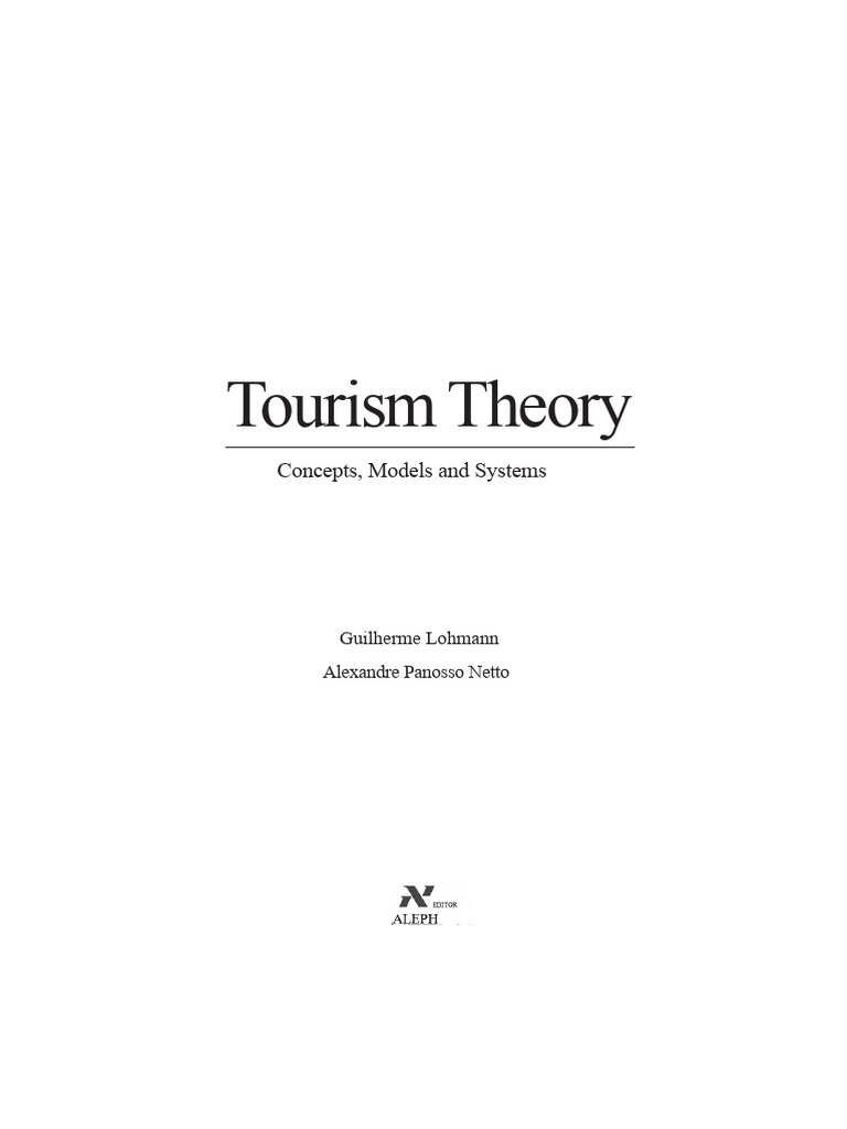 Tourism Theory | PDF | System | Falsifiability
