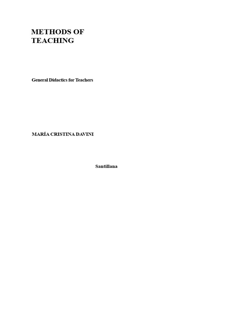 DAVINI Chapter 10 Classroom Management | PDF | Teachers | Classroom