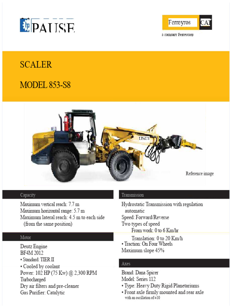 PDF Scaler Paus 853 s8 DL | PDF | Truck | Brake