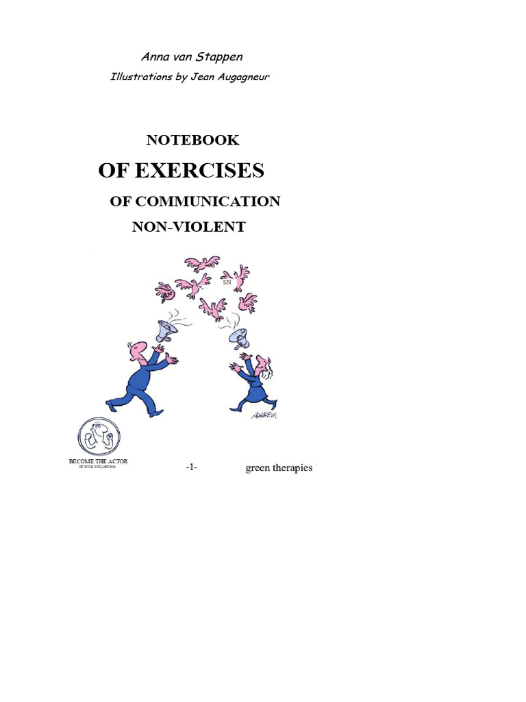 Nonviolent Communication Workbook | PDF | Behavioural Sciences | Psychology