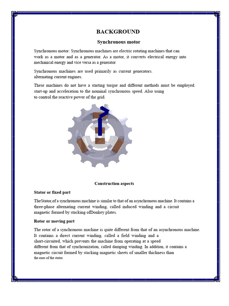 Synchronous and Asynchronous Motors Explained | PDF | Electric Motor ...