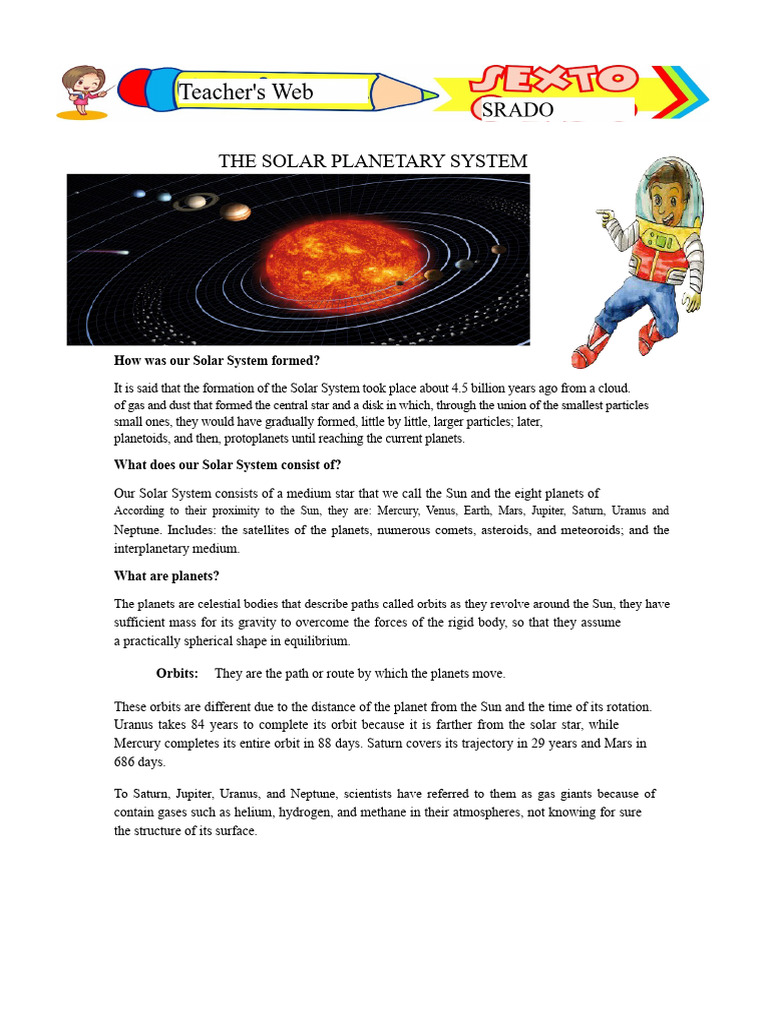 Activity For Evaluation | PDF | Solar System | Planets