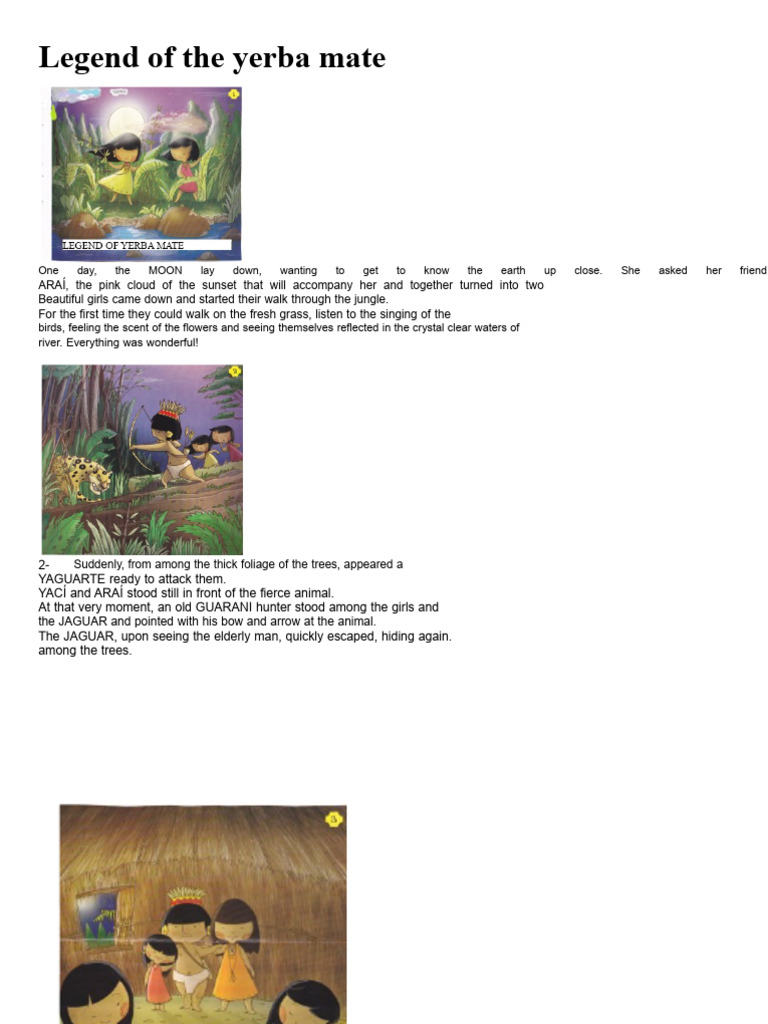 Legend of The Yerba Mate | PDF | Sky | Folklore