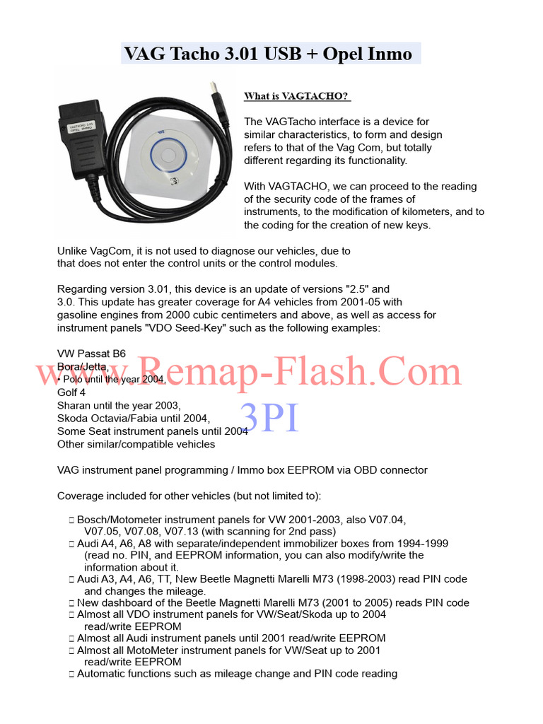 VAG Tacho 3 PDF | PDF | Microsoft Windows | Usb