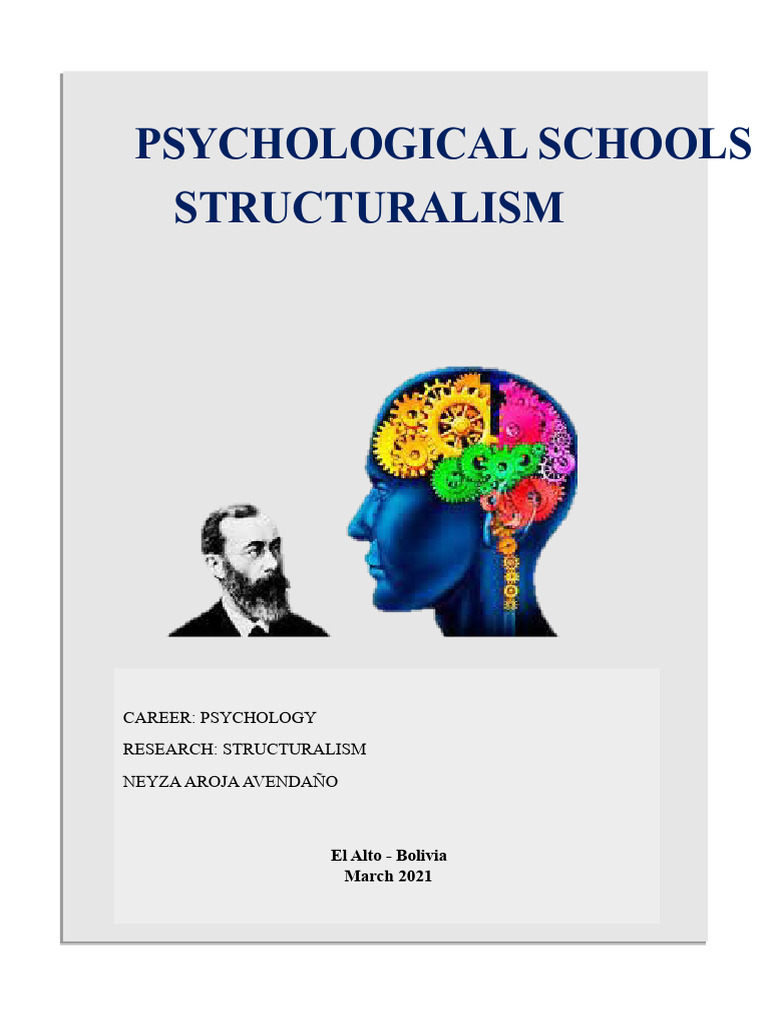 Monograph On Psychological Schools: Structuralism | PDF | Epistemology ...