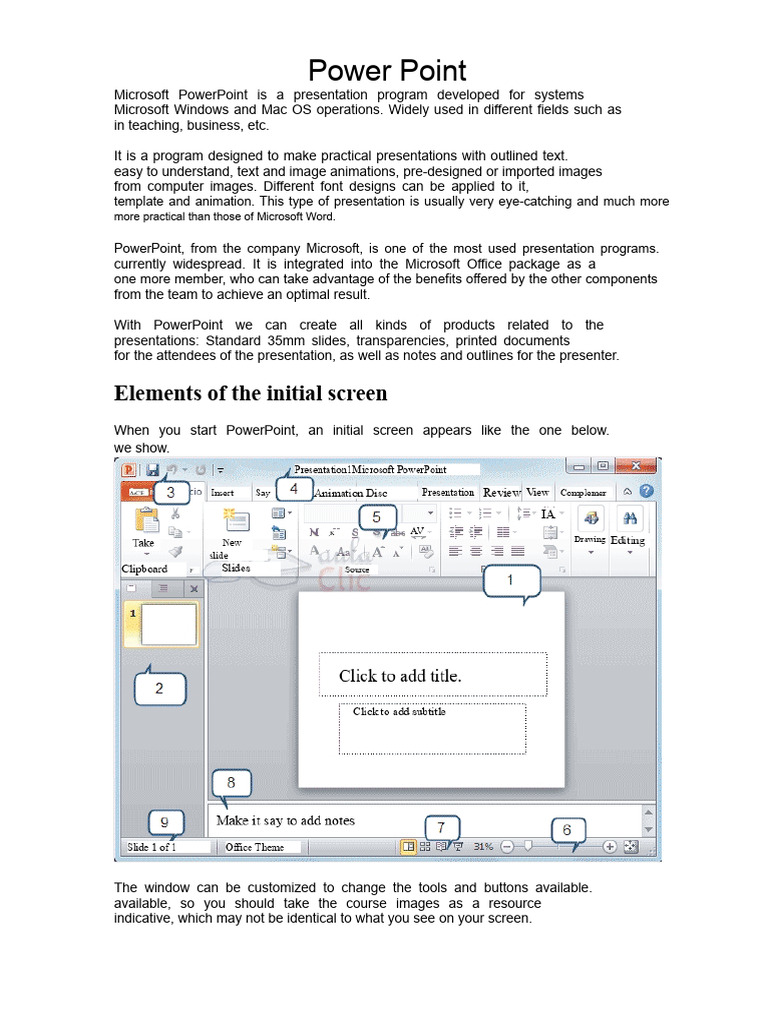 PowerPoint Theory | PDF | Microsoft Power Point | Microsoft Office
