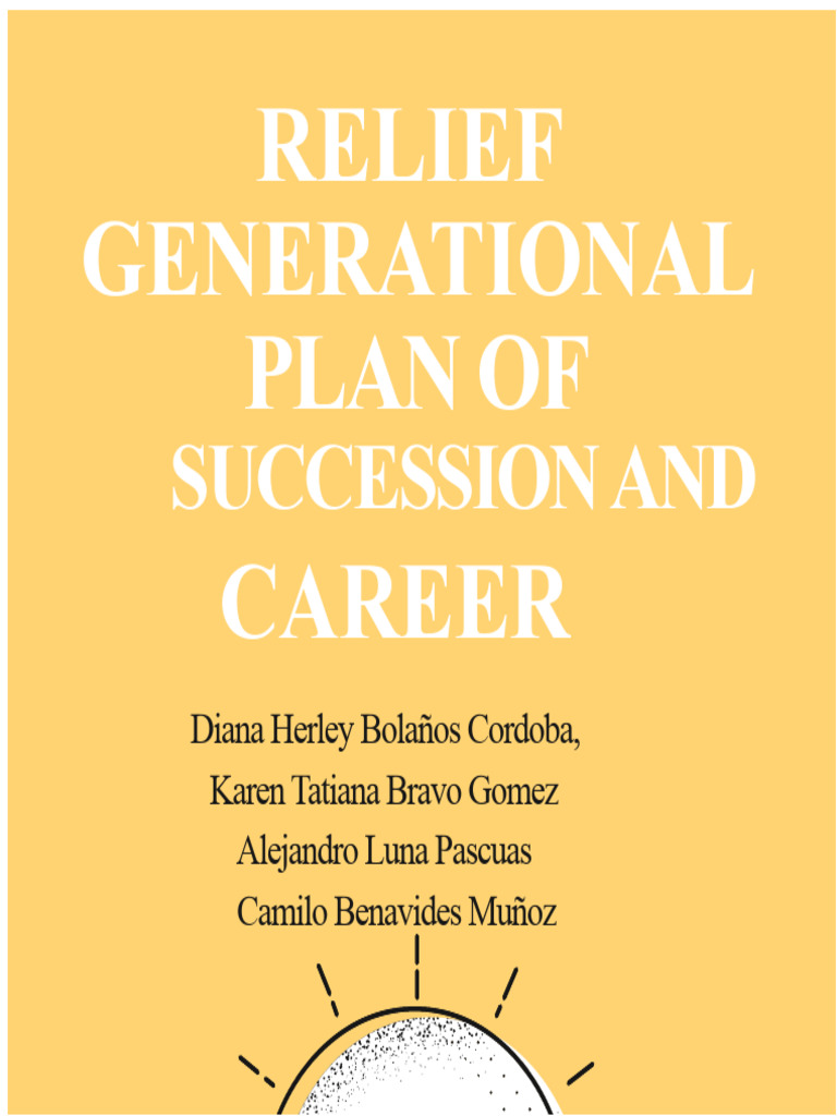 Generational Relief, Succession Plan and Career | PDF | Employee ...