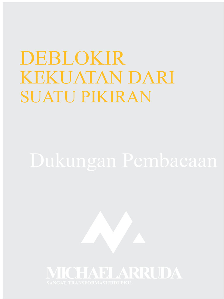 Kekuatan Pikiran | PDF