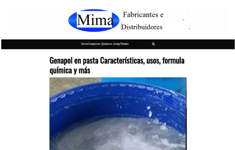 Genapol em Pasta: Usos e Características | PDF