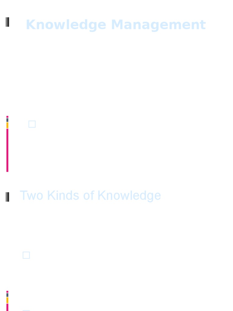 Knowledge Management | PDF | Knowledge Management | Strategic Management