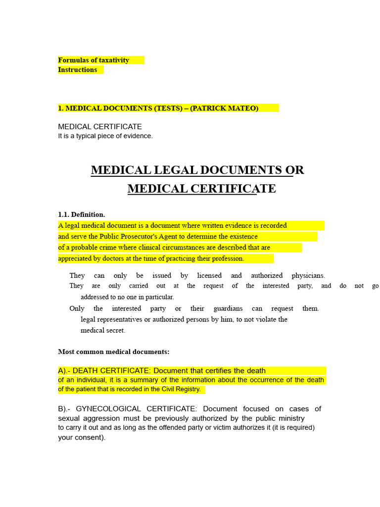 Script - Medical Documents | PDF | Autopsy | Death