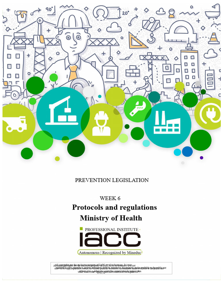 Ministry of Health Protocols Overview | PDF | Occupational Safety And ...