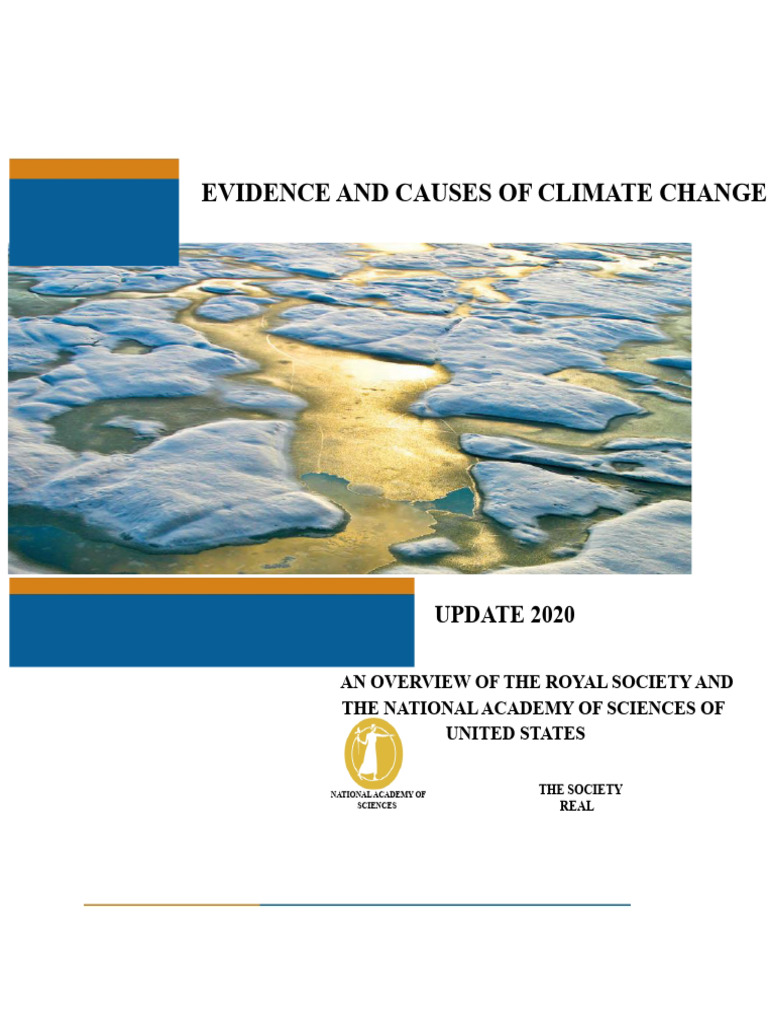 Climate Change Evidence and Causes 2020 | PDF | Climate Change ...
