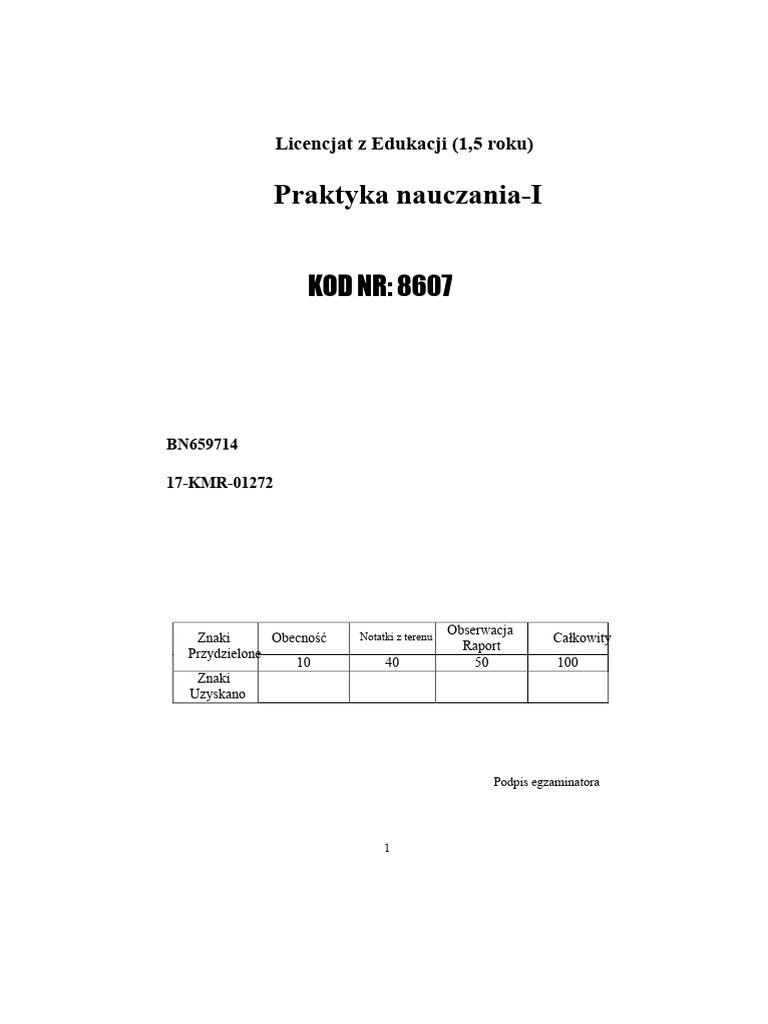 Zakończono 8607 Pdf