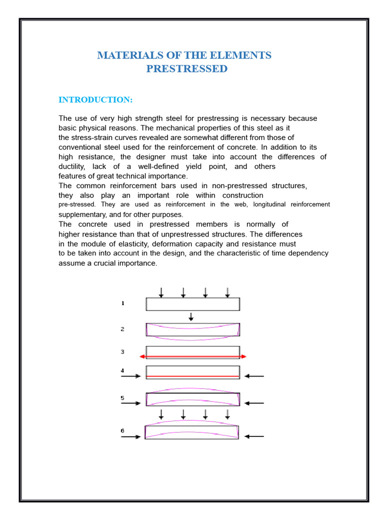 High Strength Steel in Prestressed Concrete | PDF | Concrete ...