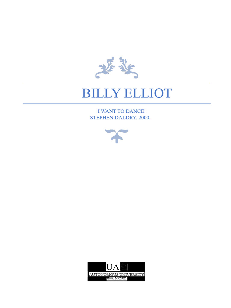 Billy Elliot Movie Work. Sociology of Education. | PDF | Socialization ...